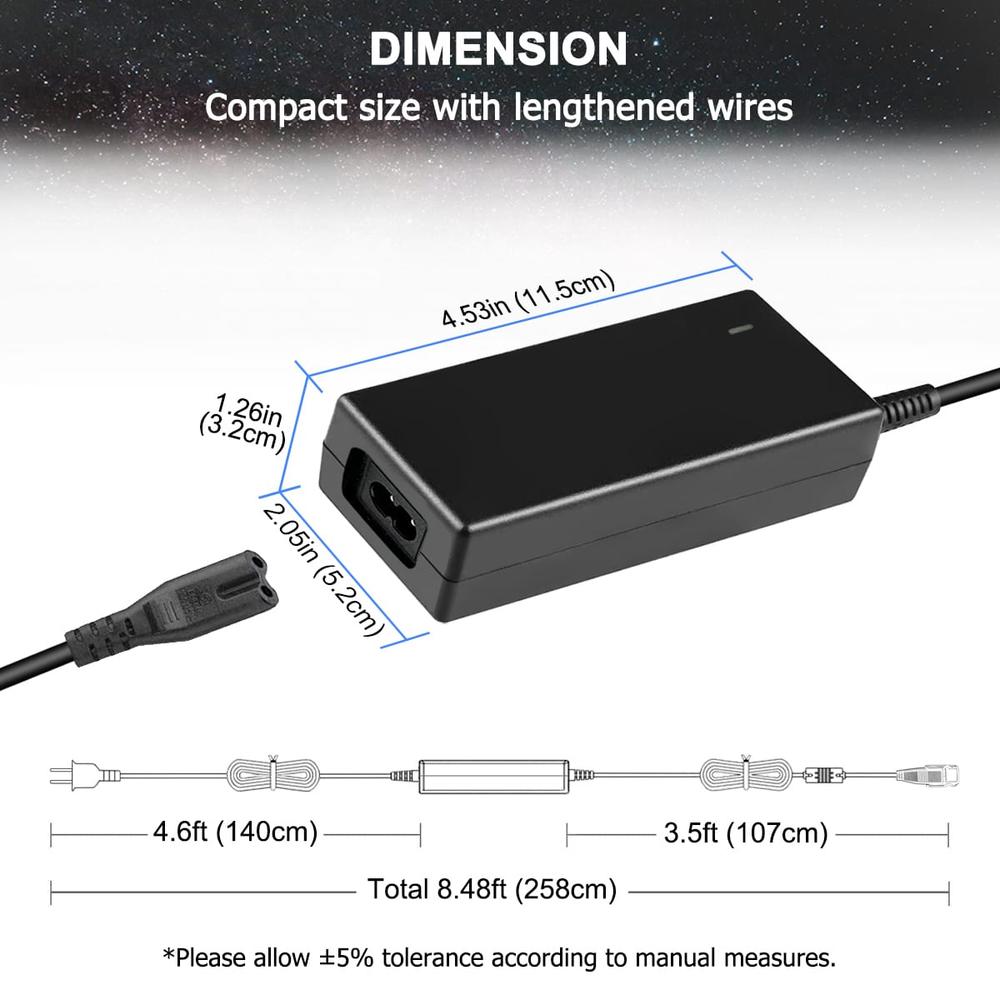 UYGALAXY 12V 5A Recliner Power Supply of Linear Actuator Motor ...